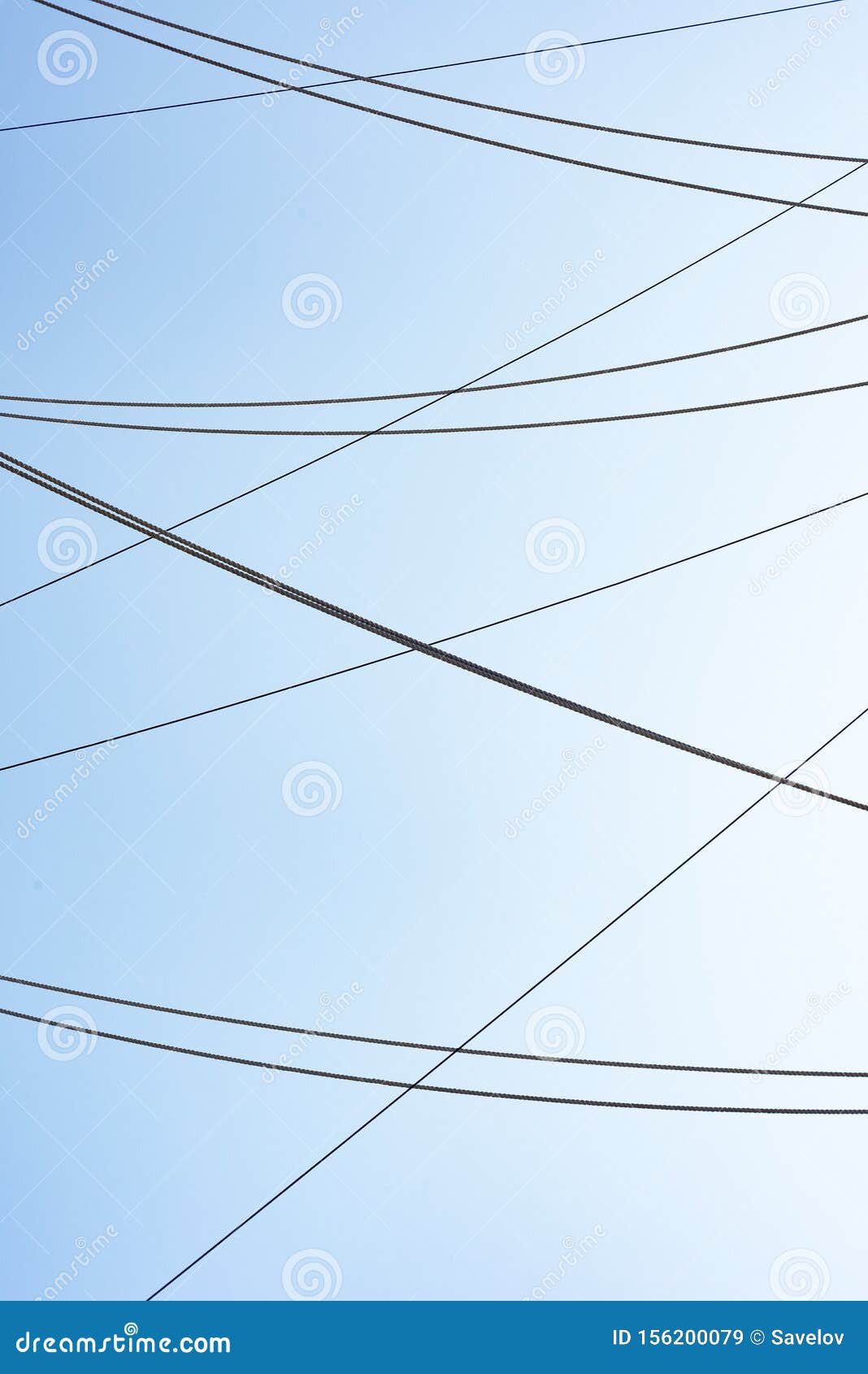 Vertical Background from Rigging Rope System Stock Image - Image of ...