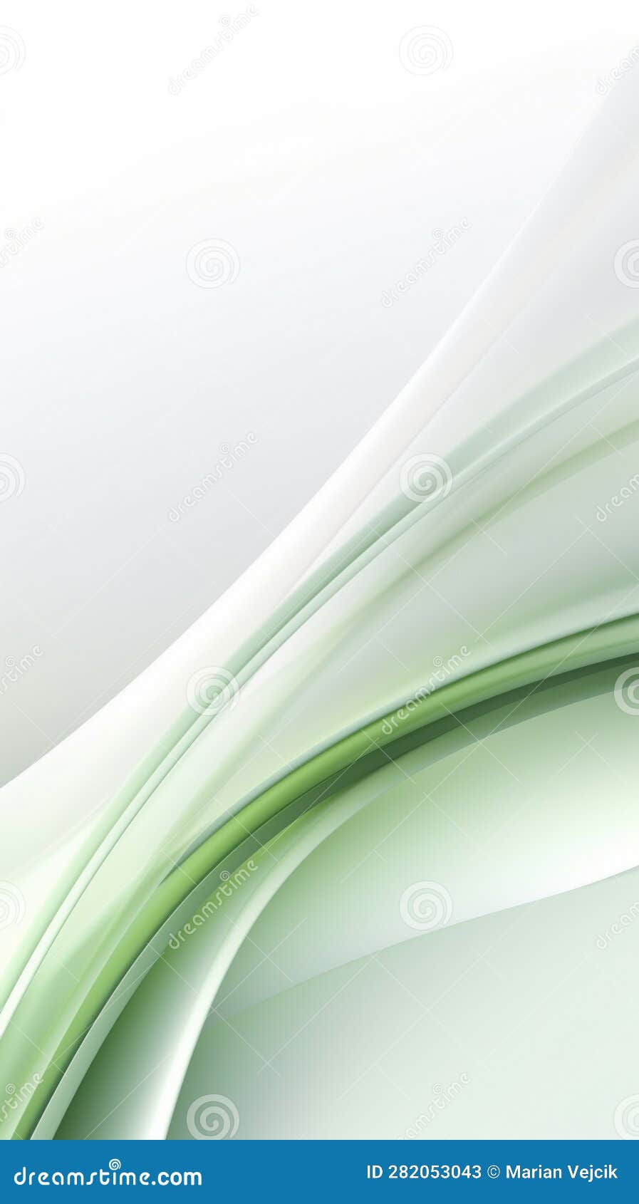 Vertical Background of a Shaded Green Curve Background for a Power ...