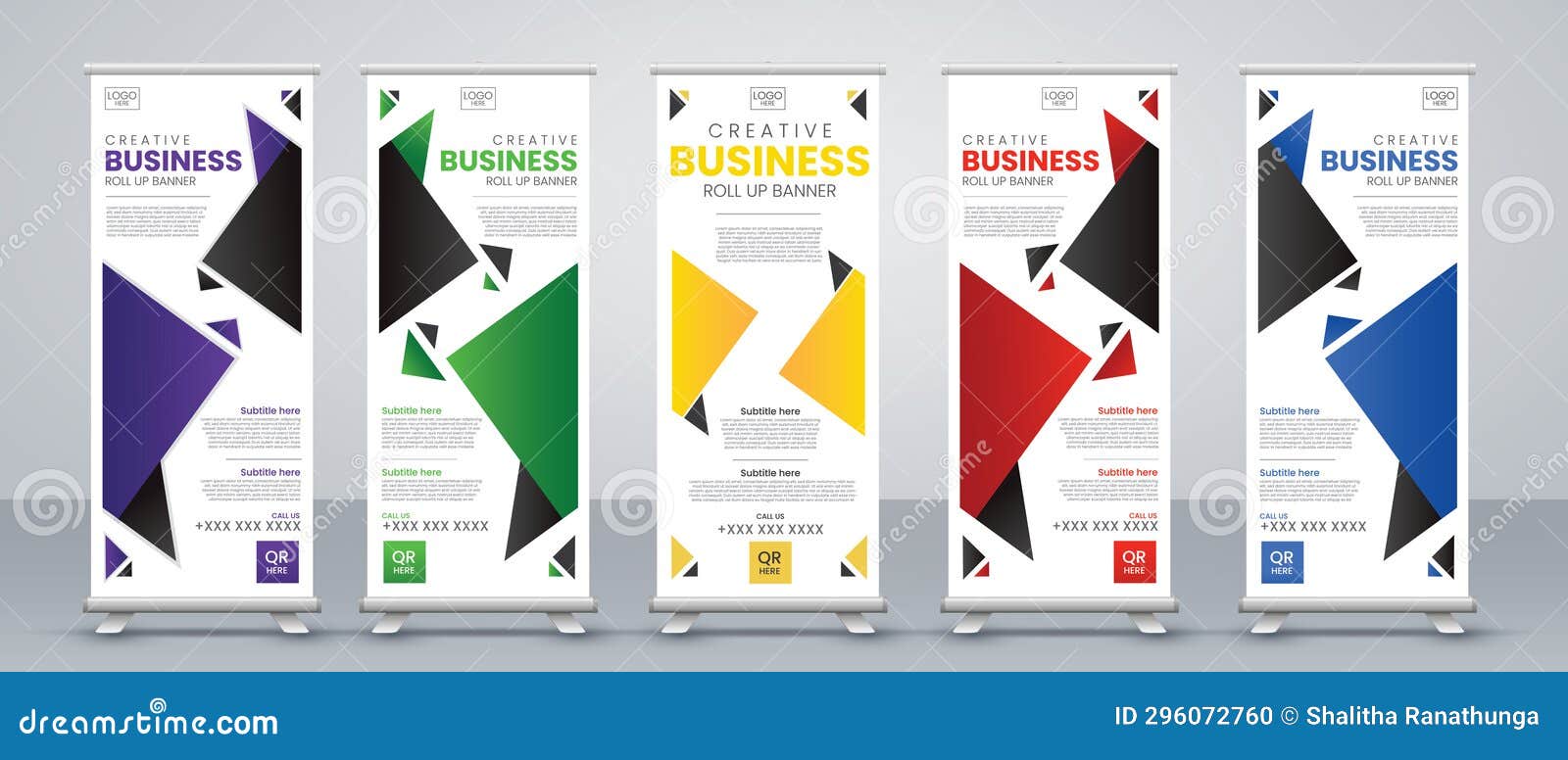 Vertical Banner Design Signboard Advertising Template Vector X-banner ...