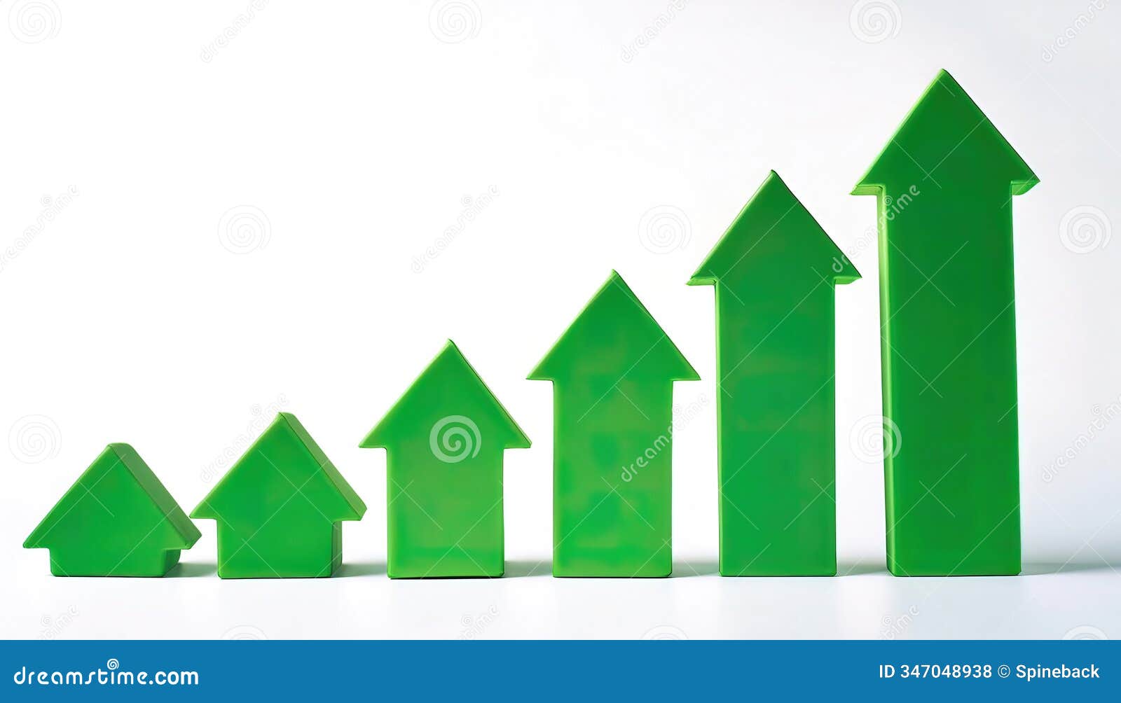 Vertical Bar Chart or Graph with Rectangular Bars with Heights or ...