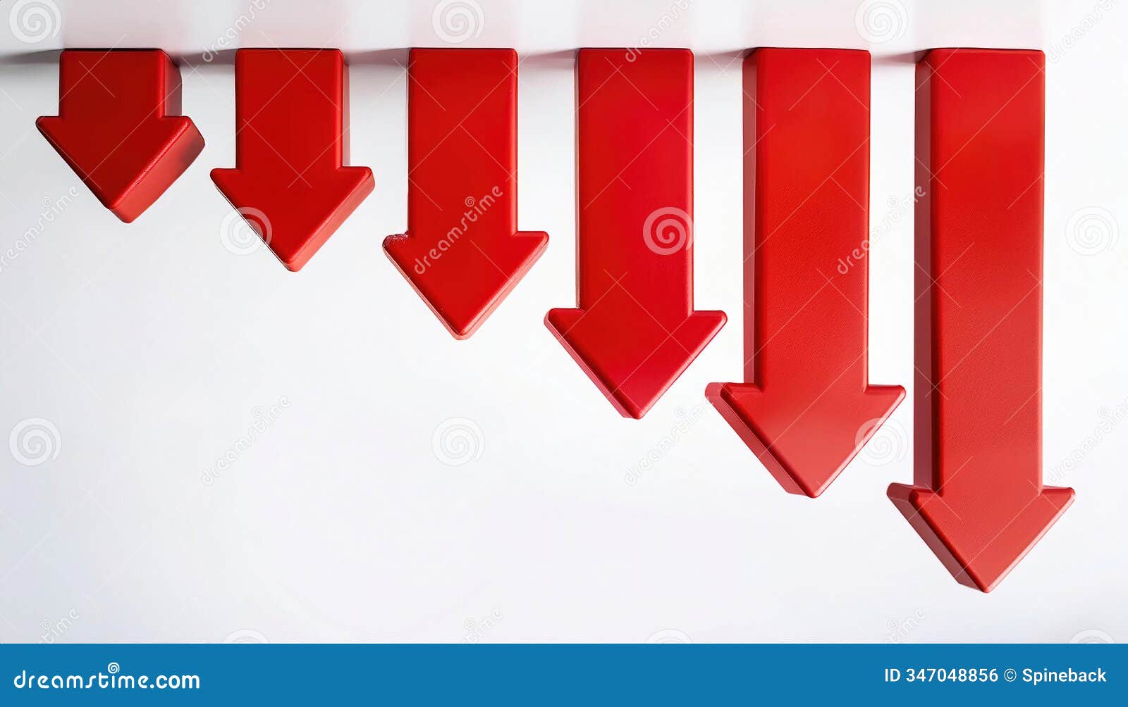 Vertical Bar Chart or Graph with Rectangular Bars with Heights or ...