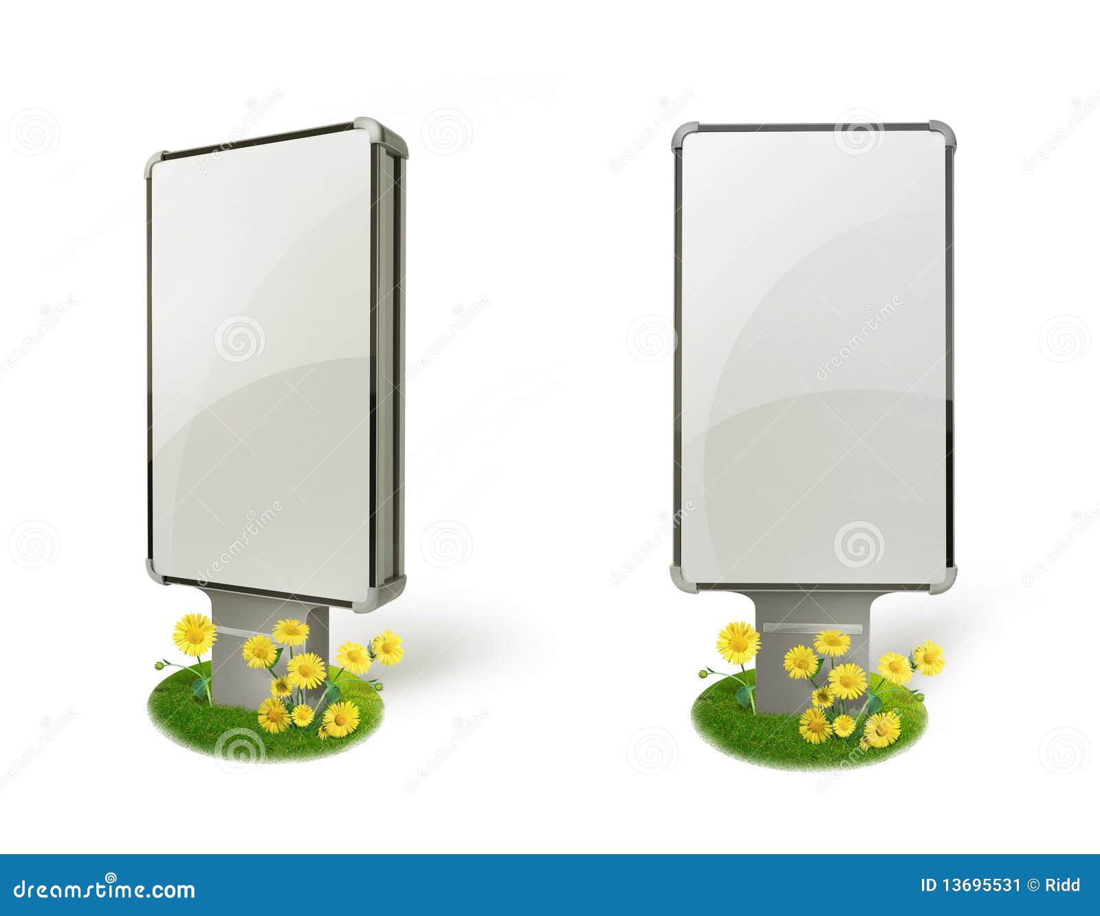 Vertical billboard stock illustration. Illustration of information ...