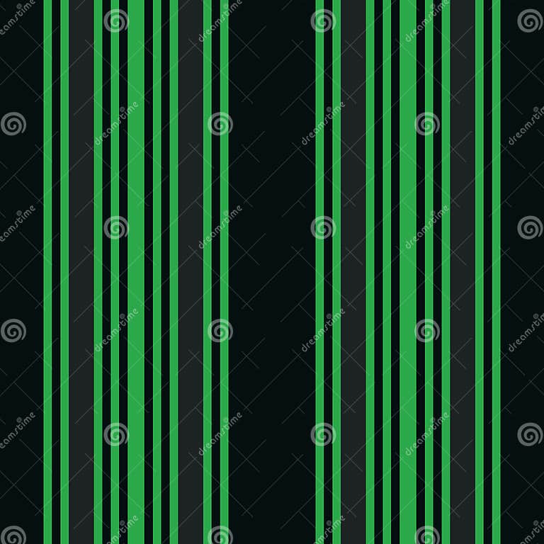 Vertical Black and Green Stripes Print Vector Stock Vector ...