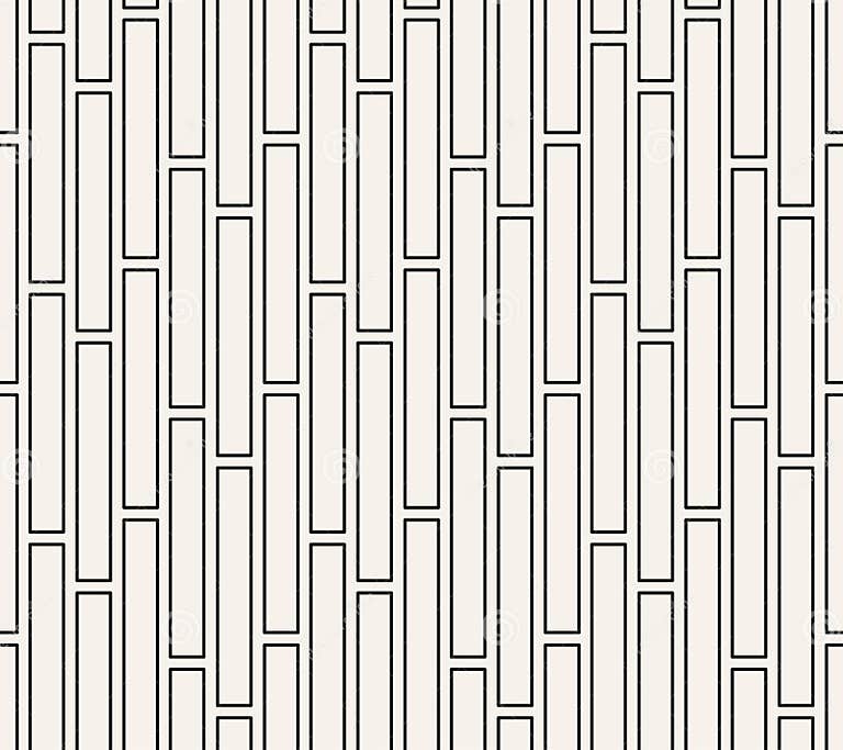 Vertical Black Line Rectangle Seamless Pattern Stock Illustration ...