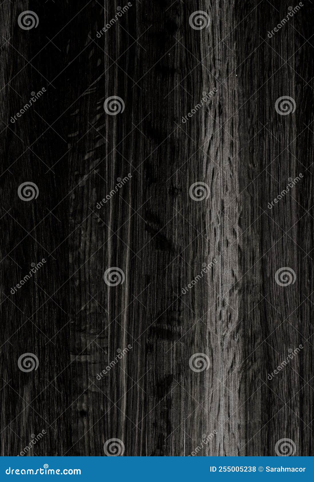 A Vertical Black Wood Grain Texture Stock Photo - Image of grain, night ...