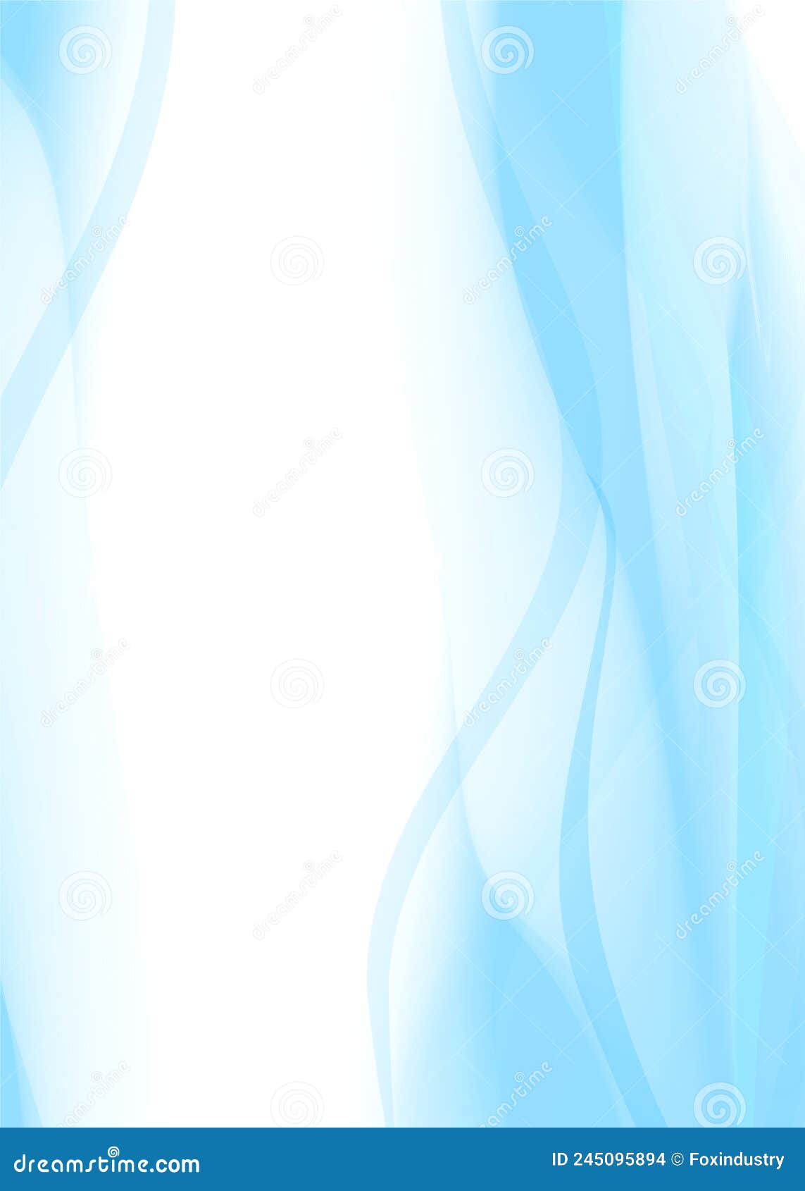 Vertical Blue Gentle Background Waves Flowing Smooth Soft Wallpaper ...