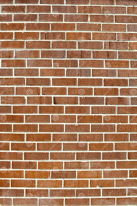 Vertical Brick Wall Background Stock Image - Image of masonry, cement ...