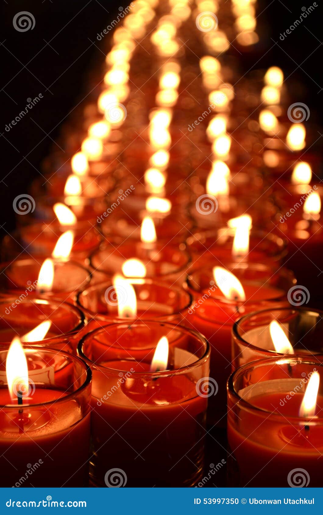 Vertical candle light stock photo. Image of hope, christmas - 53997350