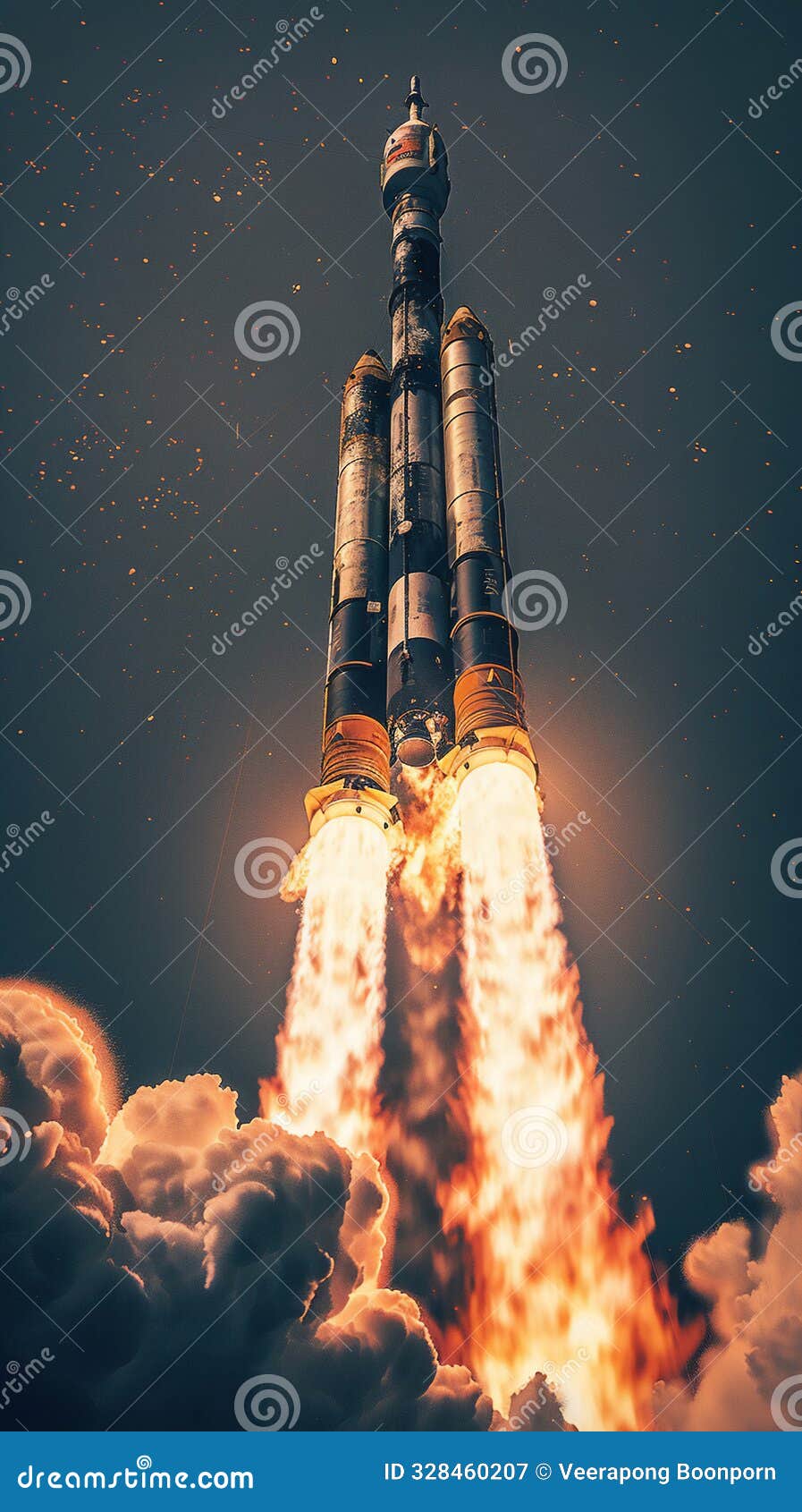 Vertical Capture of a Rockets Ascent with a Detailed View of the ...