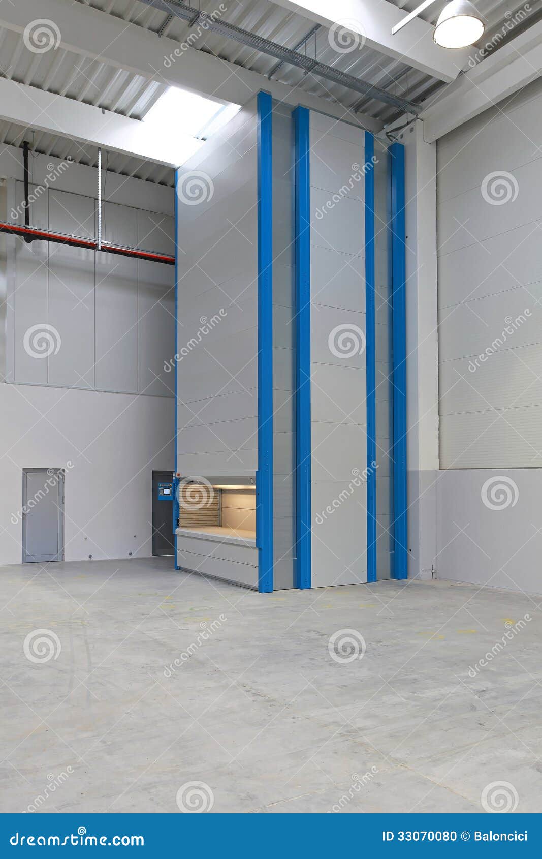 Vertical carousel storage stock photo. Image of modern - 33070080