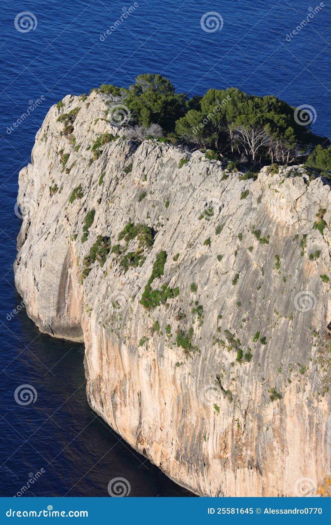 Vertical cliff on the sea stock image. Image of color - 25581645