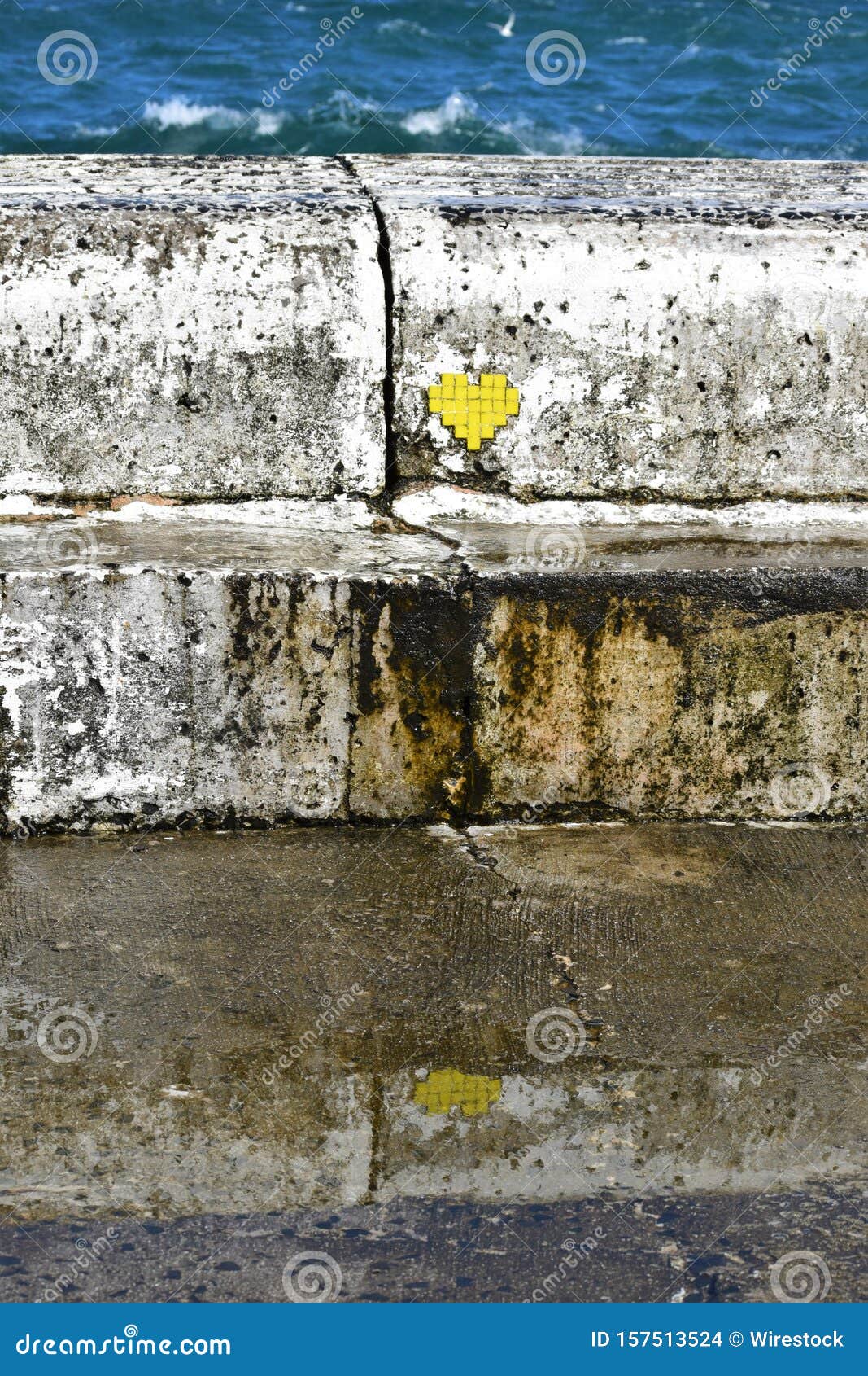 Vertical Close Shot of a Staircase with Pixel Art on it Stock Photo ... Vertical Close Shot of a Staircase with Pixel Art on it Stock Photo ...