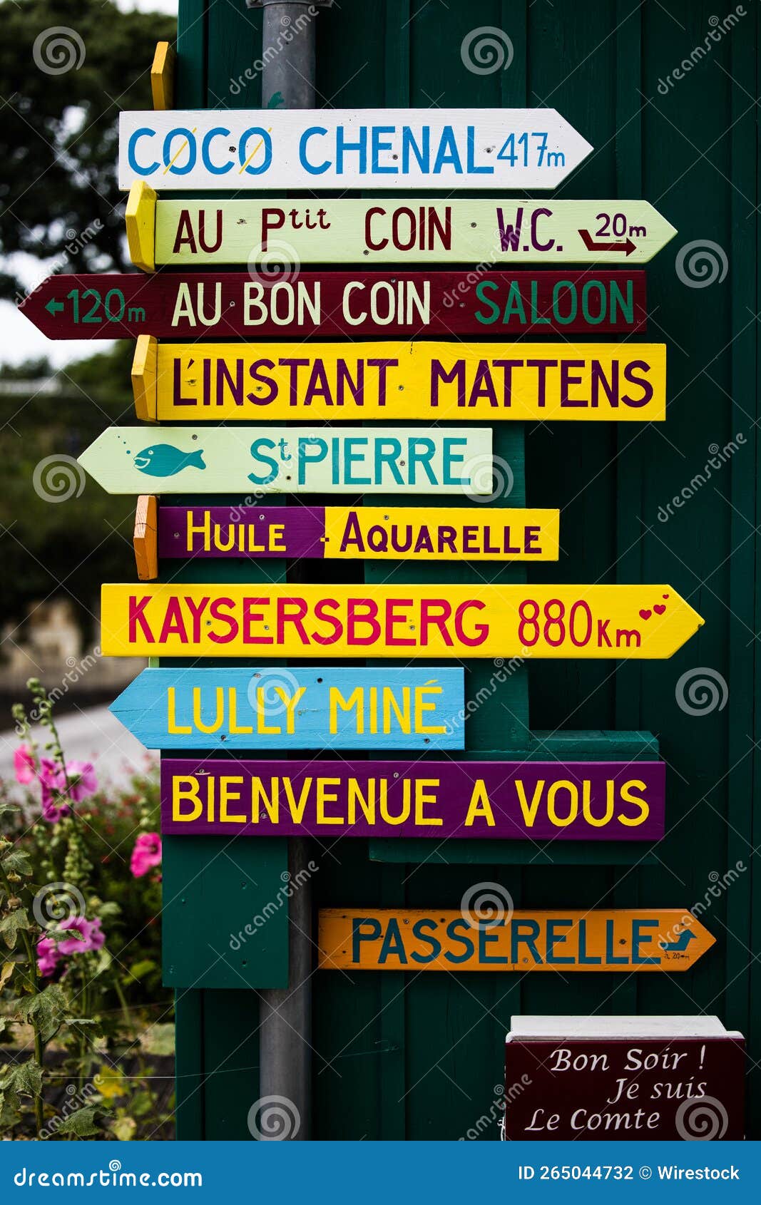 Vertical Closeup of Indication Signs in a Port Editorial Photography ...