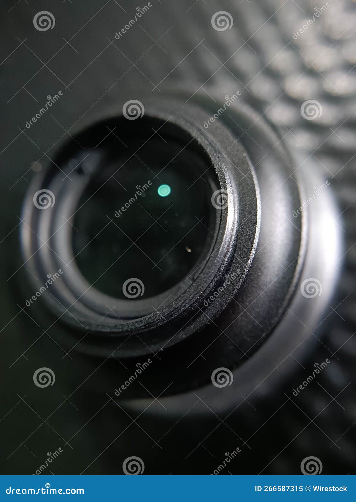Vertical Closeup of a Professional Camera Lens Stock Image - Image of ...