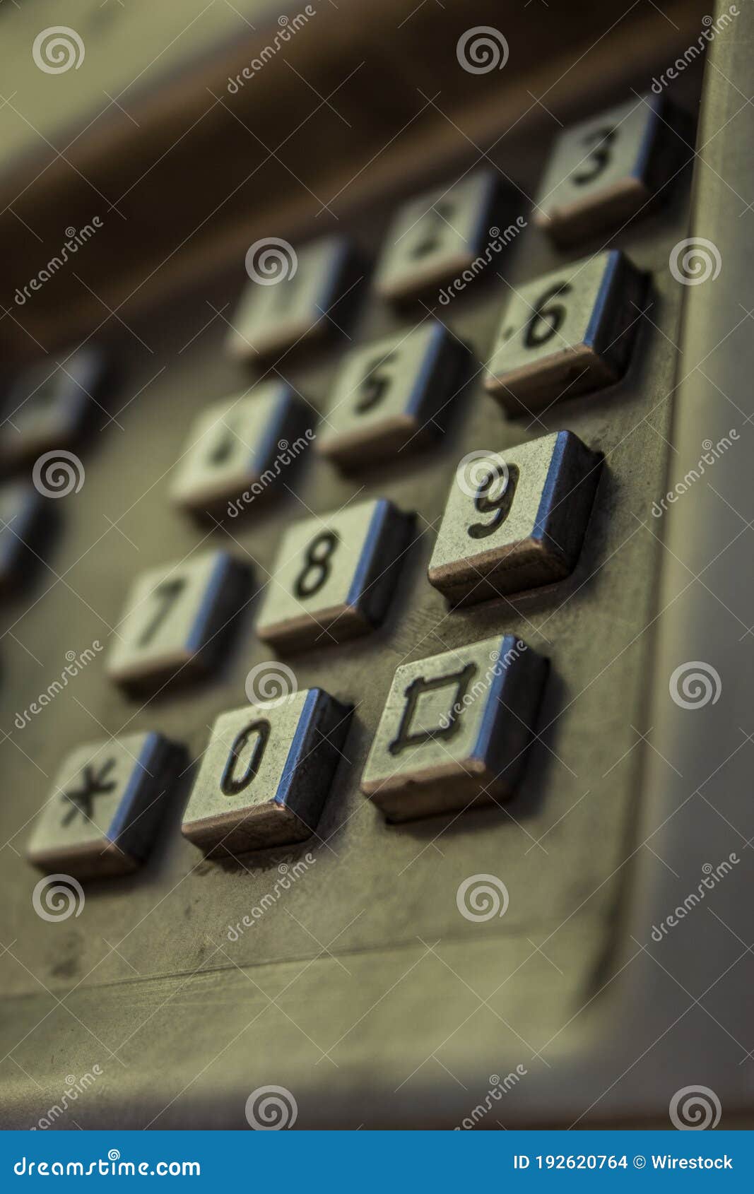 Number Buttons Of Elevator. Royalty-Free Stock Image | CartoonDealer ...
