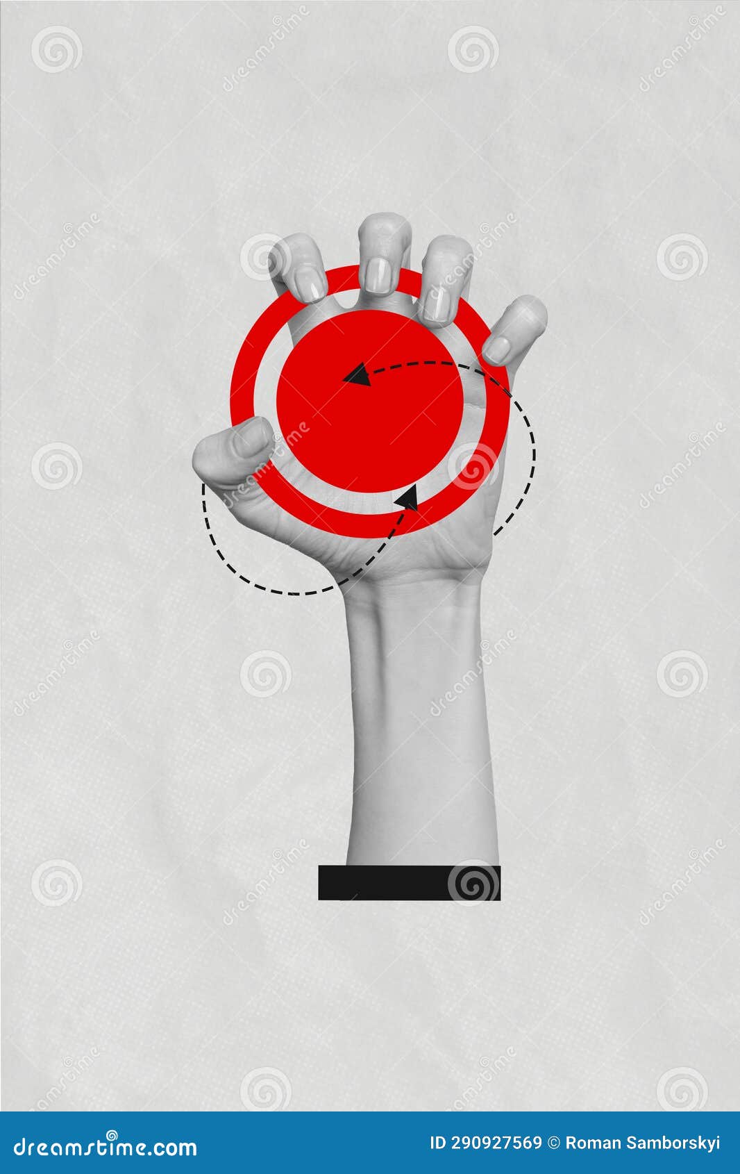 Vertical Collage Image of Black White Effect Arm Hold Darts Board ...