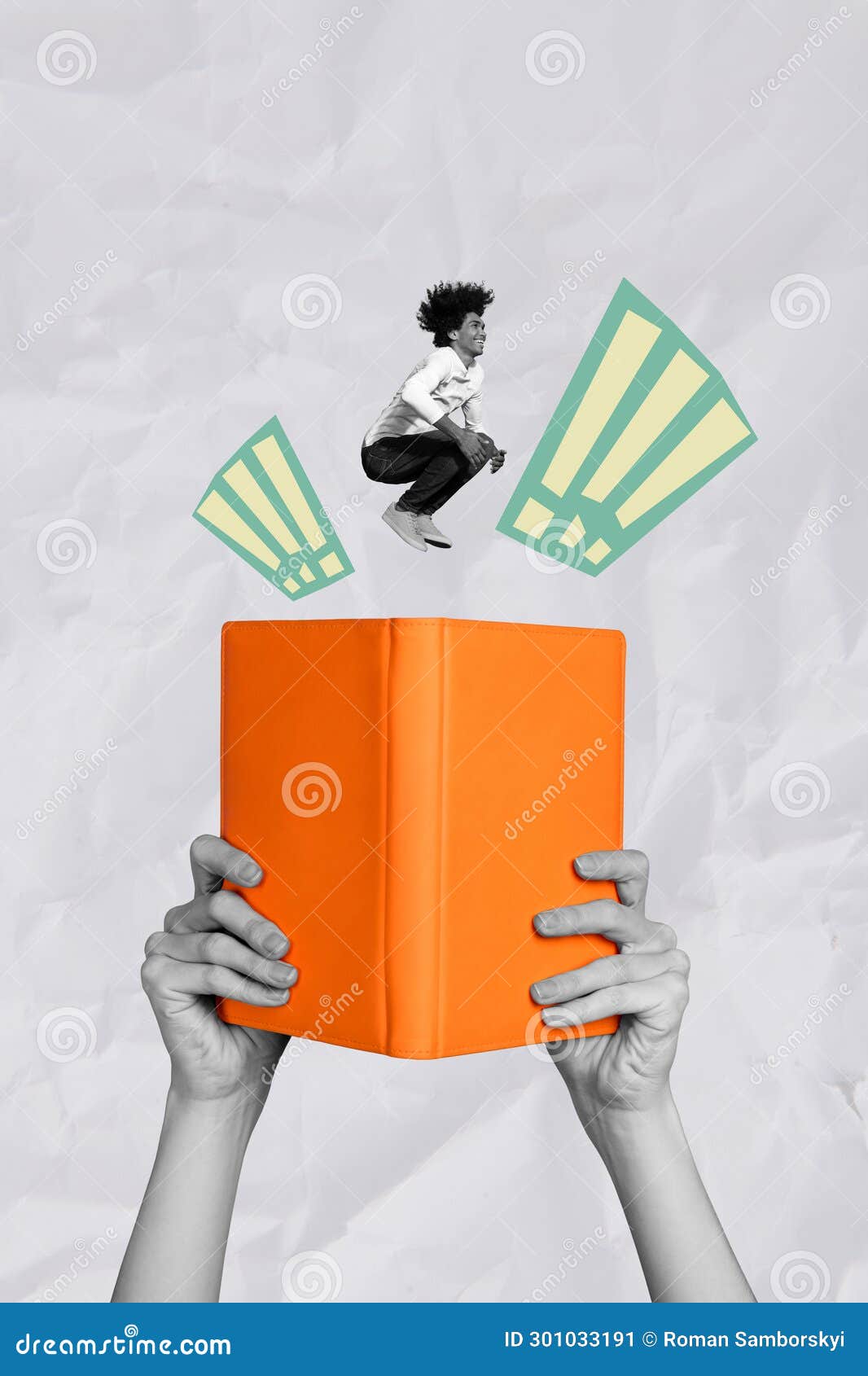 Excited Exclamation Point Vector Cartoon Illustration | CartoonDealer ...