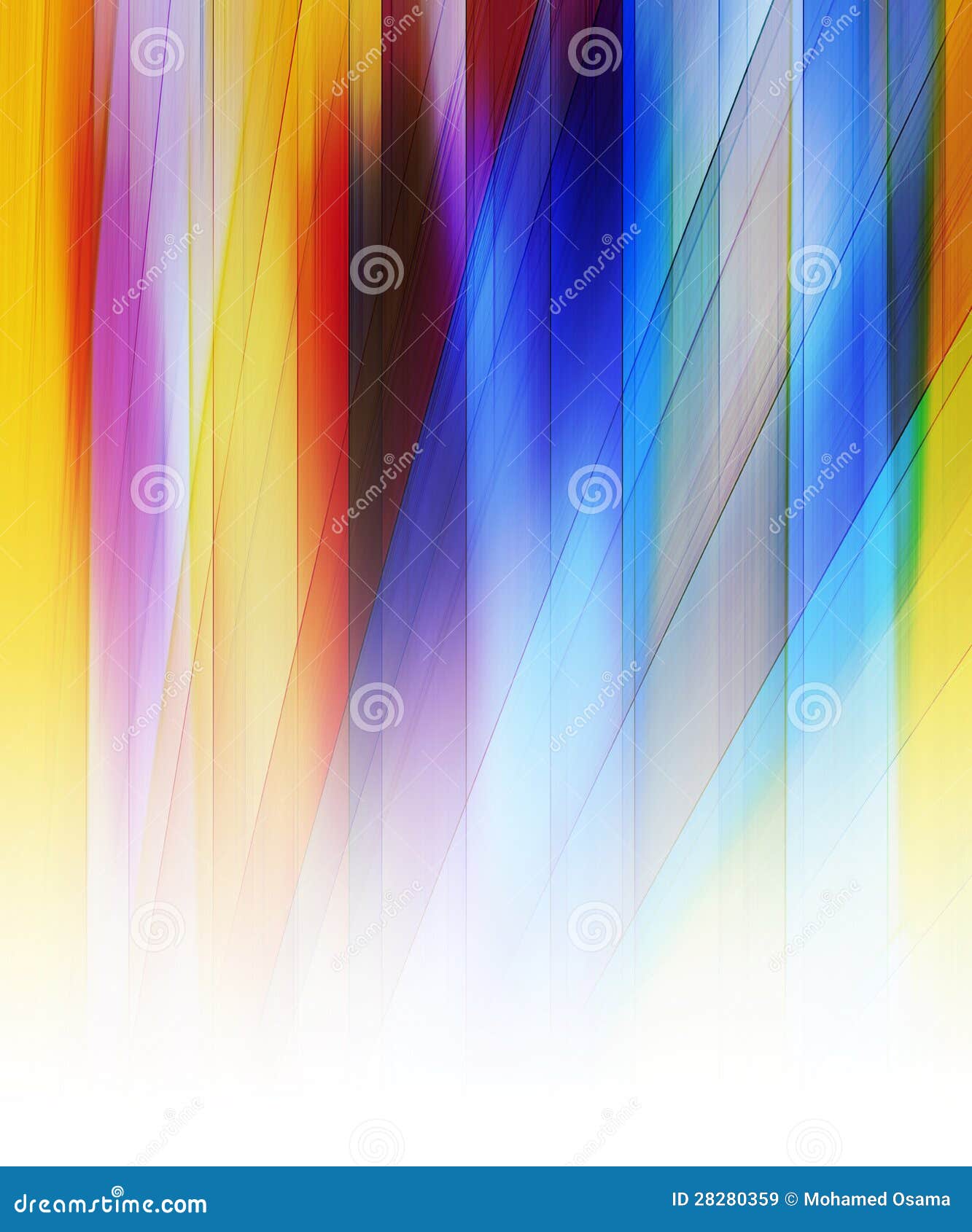 Vertical Color Rays Background Stock Illustration - Illustration of ...