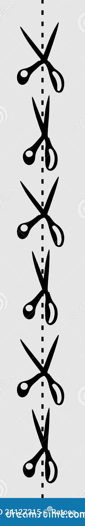 Vertical cut stock vector. Illustration of design, movement - 24127215