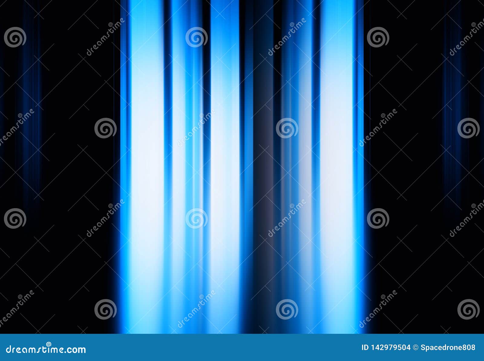 Vertical Cyan Motion Blur Lines Background Stock Illustration ...