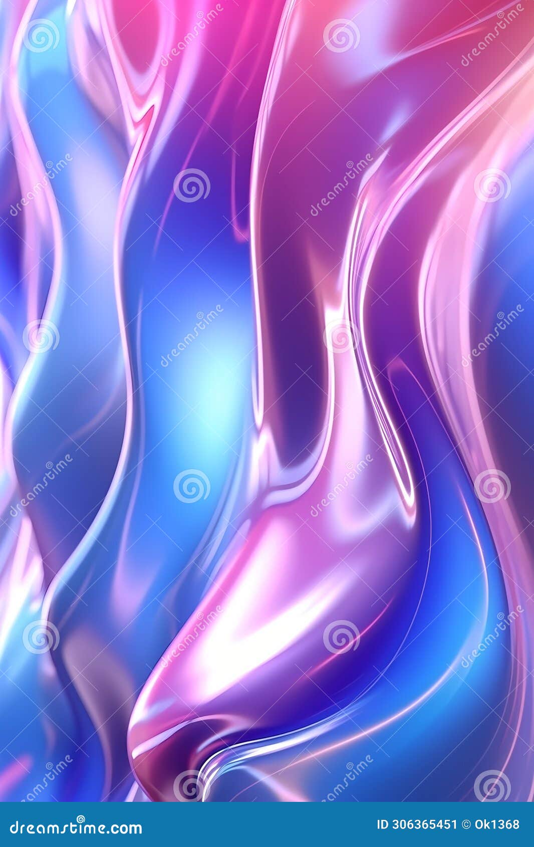 Vertical 3d Abstract Flowing Liquid Colorfully Wave Background Stock ...