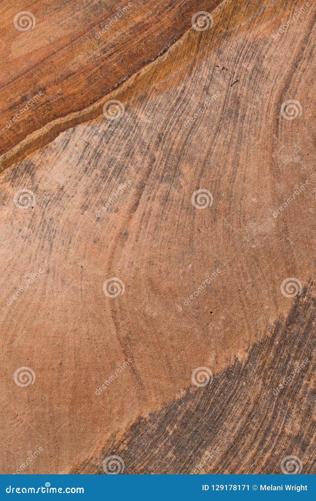 Vertical And Diagonal Lines Ripple Through This Sandstone Showing The ...