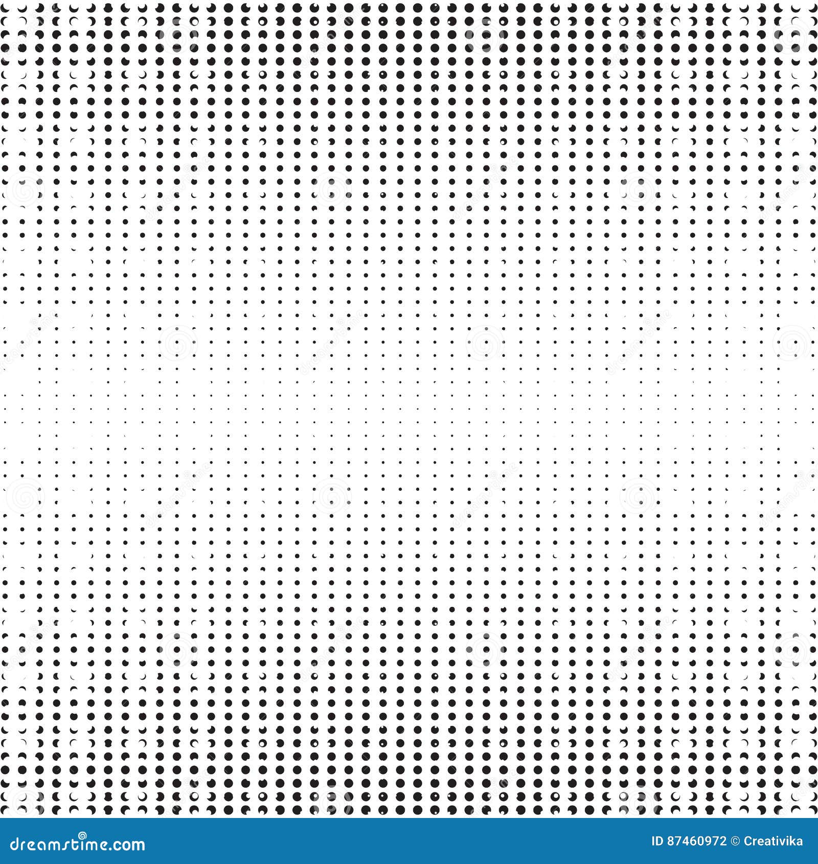 Vertical Dots Halftone Pattern Stock Vector - Illustration of abstract ...