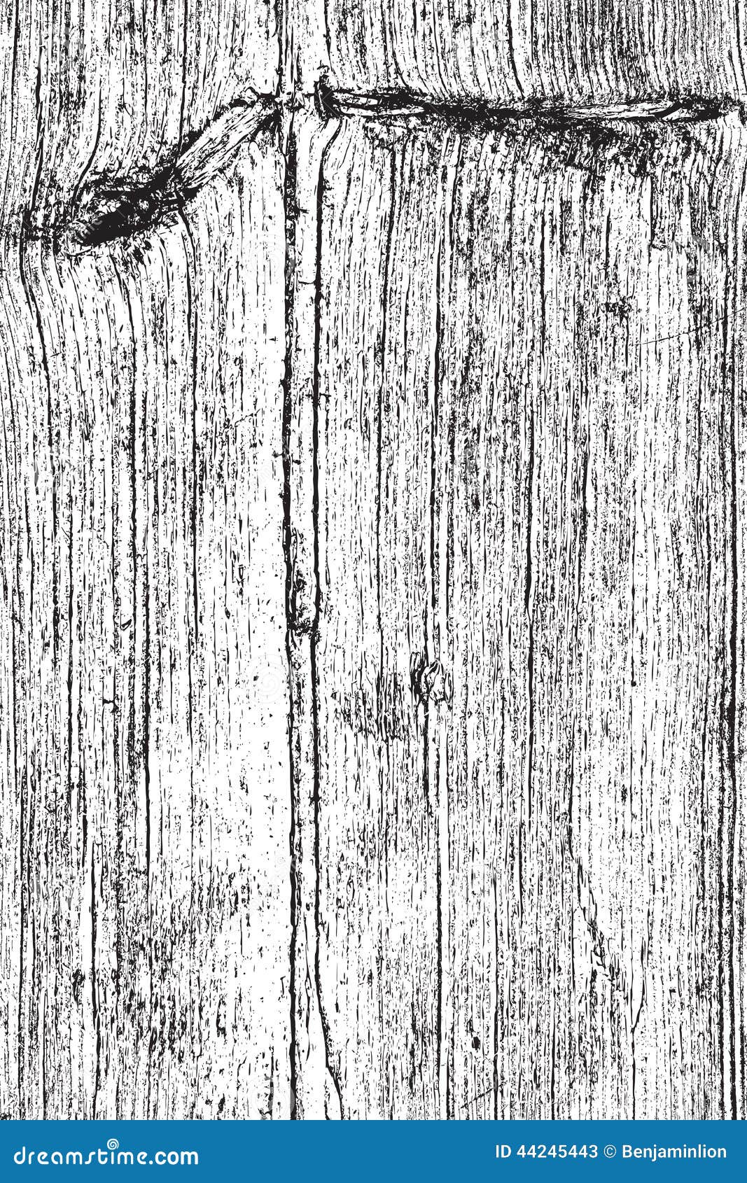 Vertical Dry Wood stock vector. Illustration of rusty - 44245443