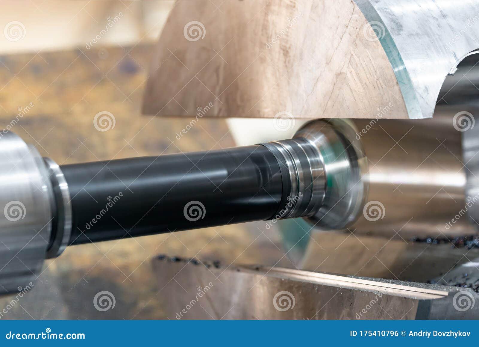 Vertical Feed of the Cutter on a CNC Milling Machine, Metal Cutting ...