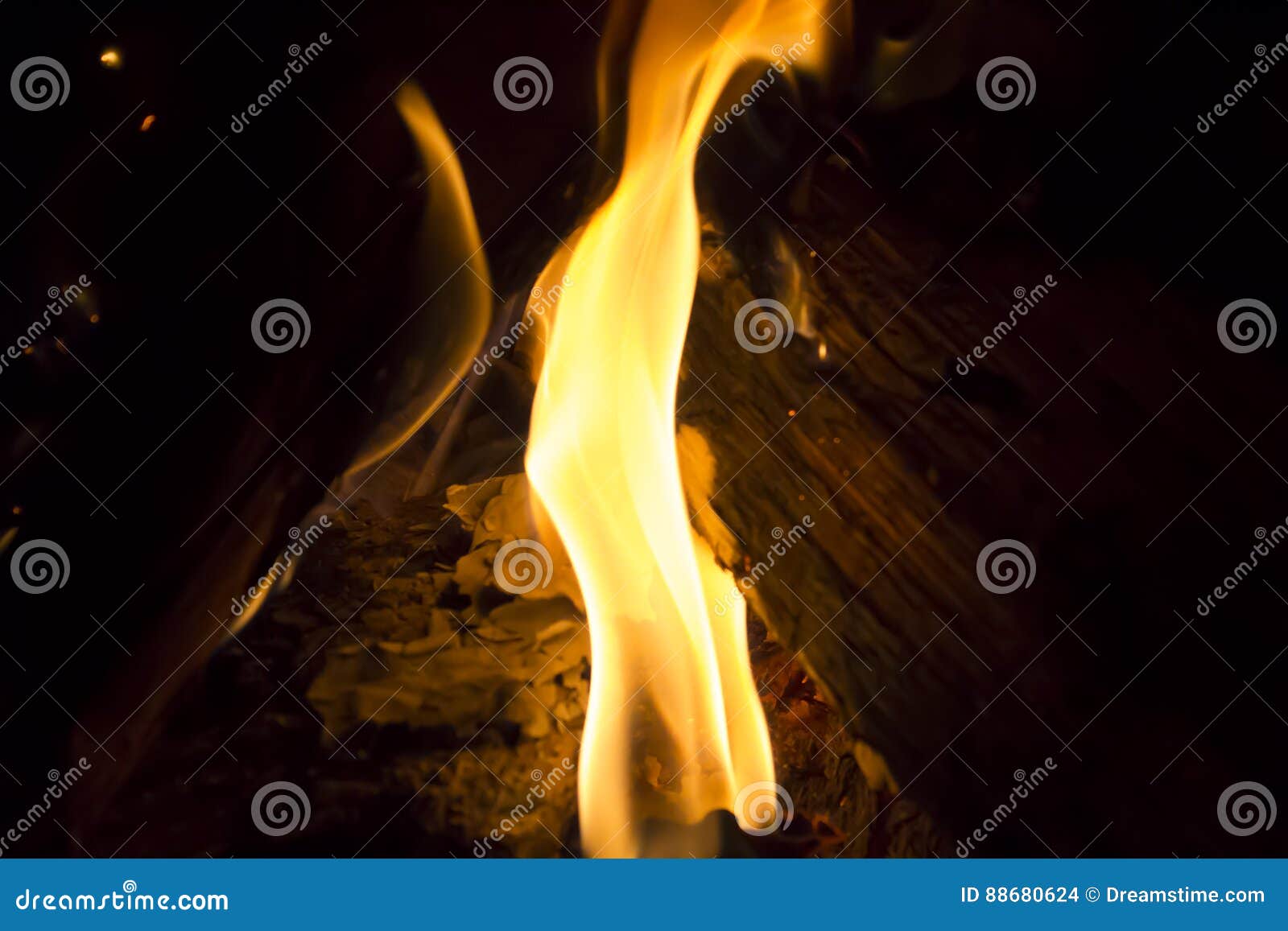 Vertical flame stock photo. Image of smoke, candle, burn - 88680624