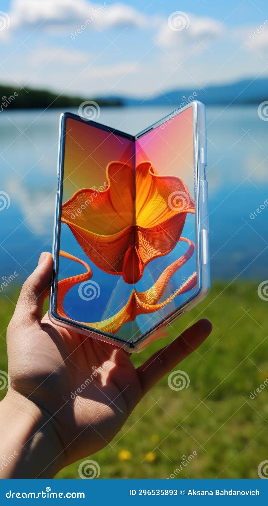 Vertical Flexible Smartphone, Future Phone Development Technologies ...
