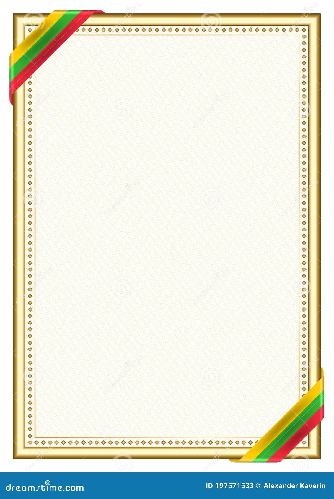 Vertical Frame and Border with Myanmar Flag Stock Vector - Illustration ...
