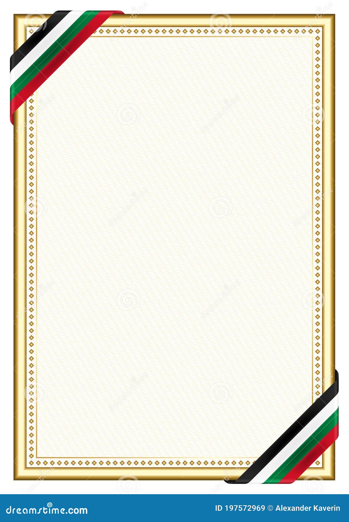 Vertical Frame and Border with Palestine Flag Stock Vector ...