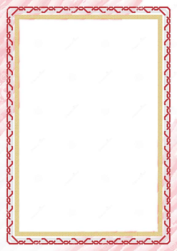 Vertical Frame and Border with Peru Flag Stock Illustration ...