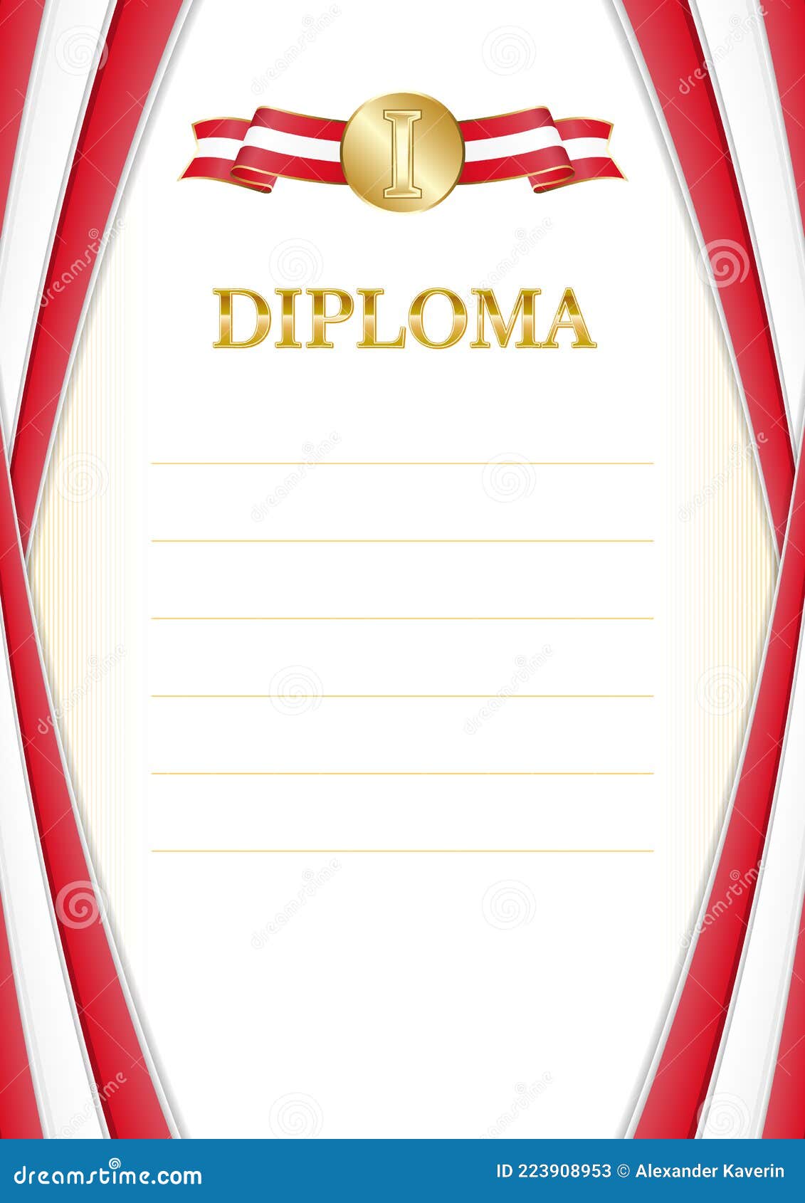 Vertical Frame and Border with Peru Flag Stock Vector - Illustration of ...