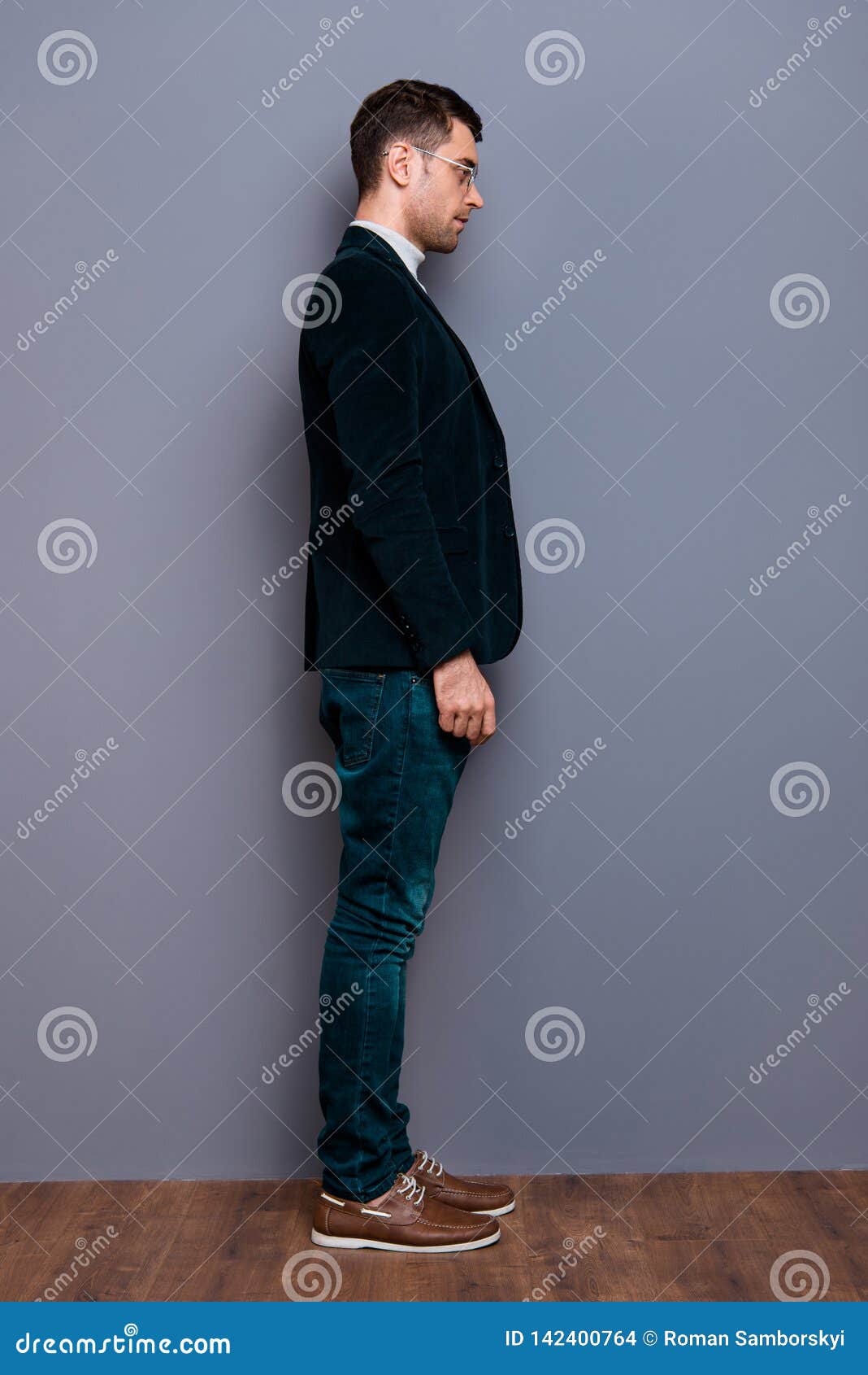 Vertical Full Length Body Size Profile Side View Portrait of His he ... Vertical Full Length Body Size Profile Side View Portrait of His he ...