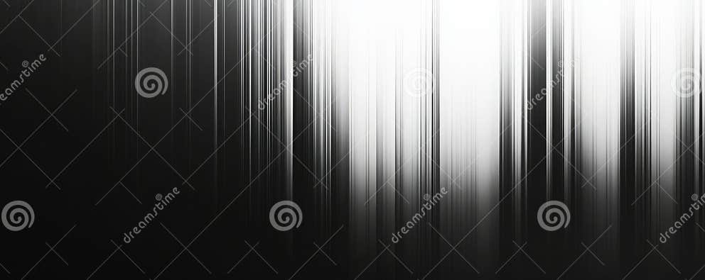 Vertical Gradient Stripes in Black and White, with Sharp Contrast ...