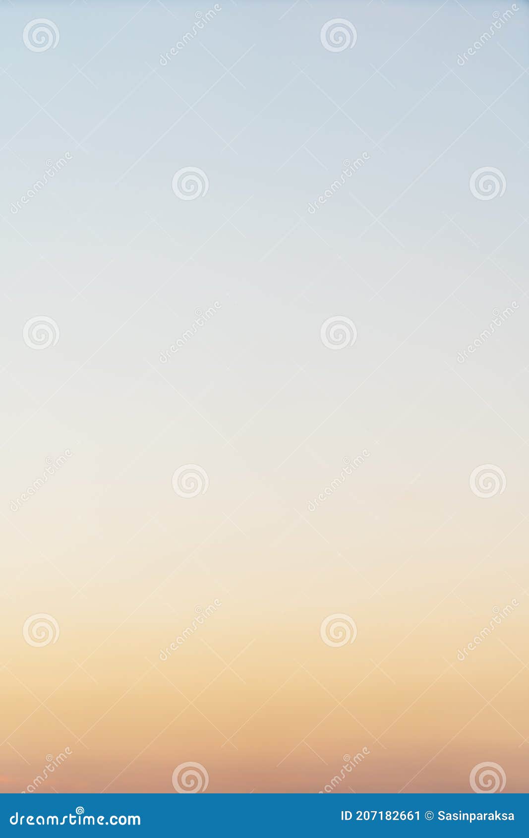 Vertical Gradient Summer Sunset Sky Stock Image - Image of scene ...