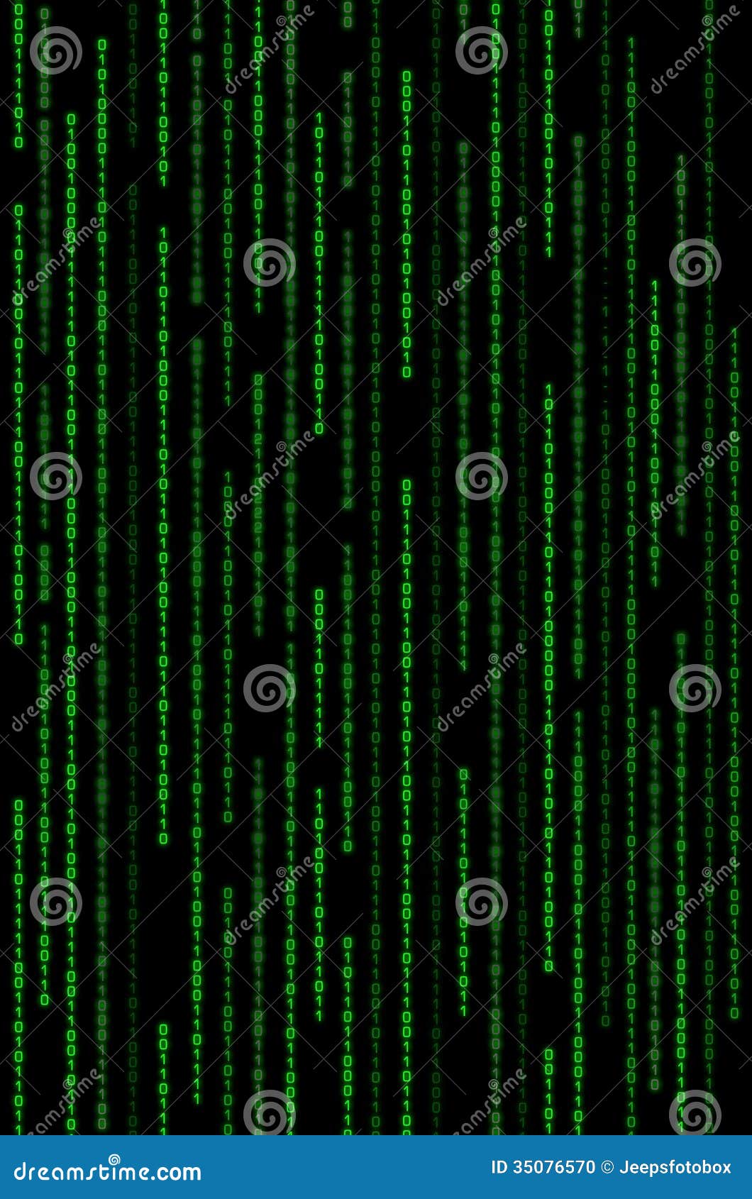 Vertical Green Binary Matrix Background Stock Illustration ... Vertical Green Binary Matrix Background Stock Illustration ...