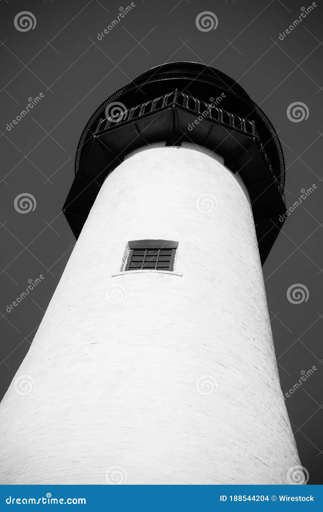 Vertical Greyscale Shot of a Lighthouse in Cuba Stock Photo - Image of ...