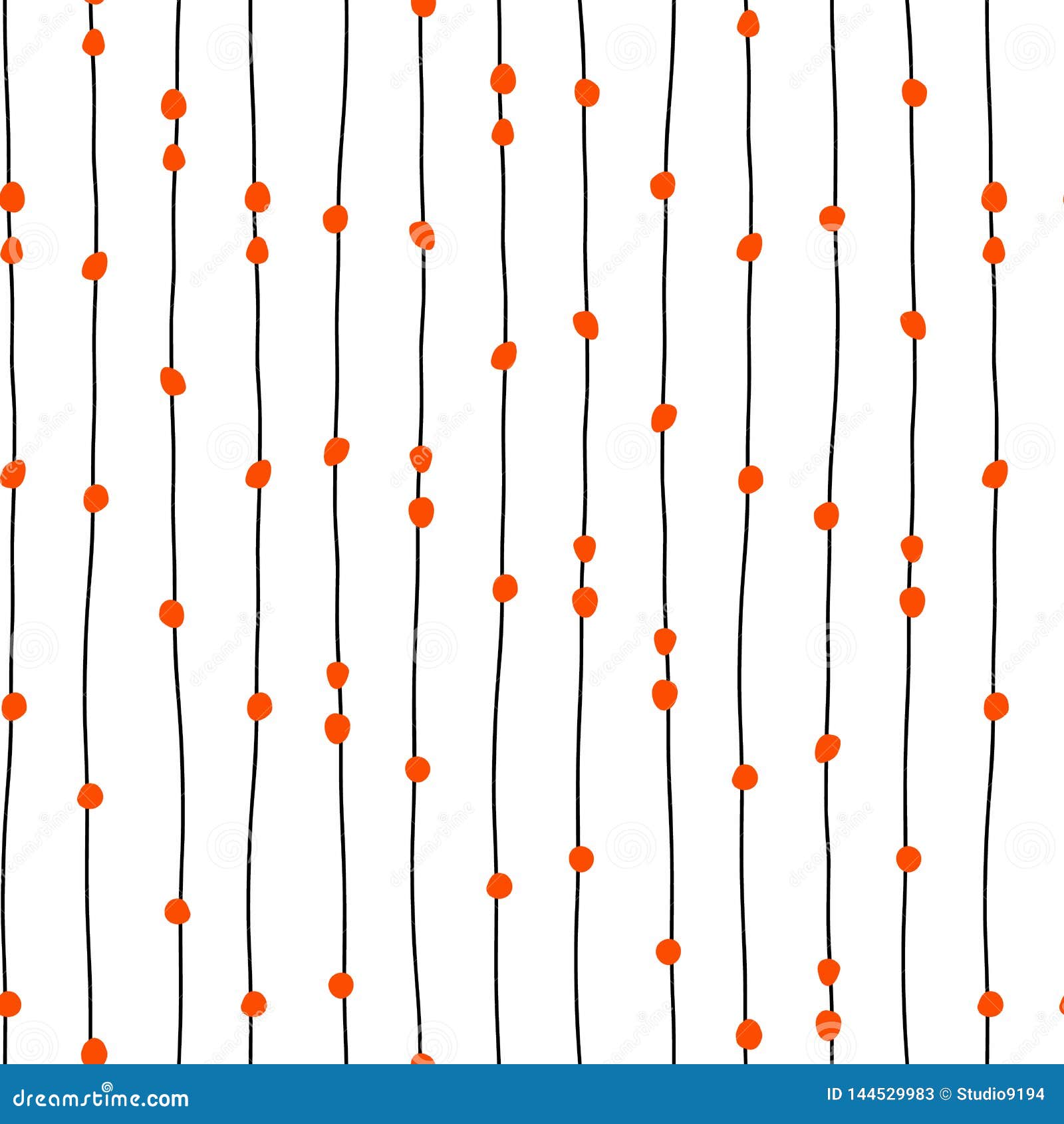 Vertical Hand Drawn Lines and Dots Seamless Vector Pattern. Stock ... Vertical Hand Drawn Lines and Dots Seamless Vector Pattern. Stock ...