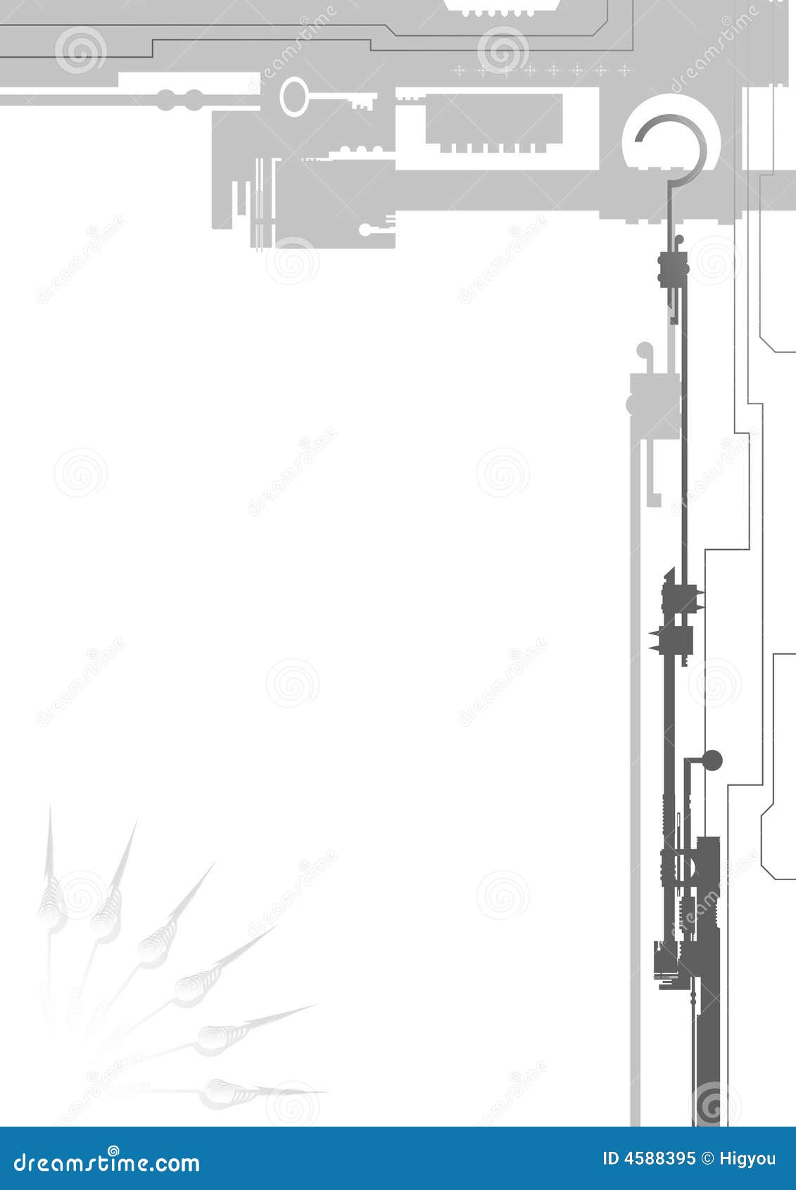 Vertical Hook Mechanism stock vector. Illustration of machine - 4588395