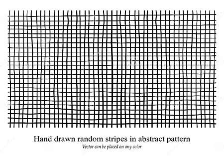Vertical and Horizontal Lines in Hatchwork Criss Cross Pattern ...