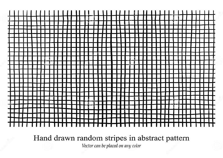 Vertical and Horizontal Lines in Hatchwork Criss Cross Pattern ...