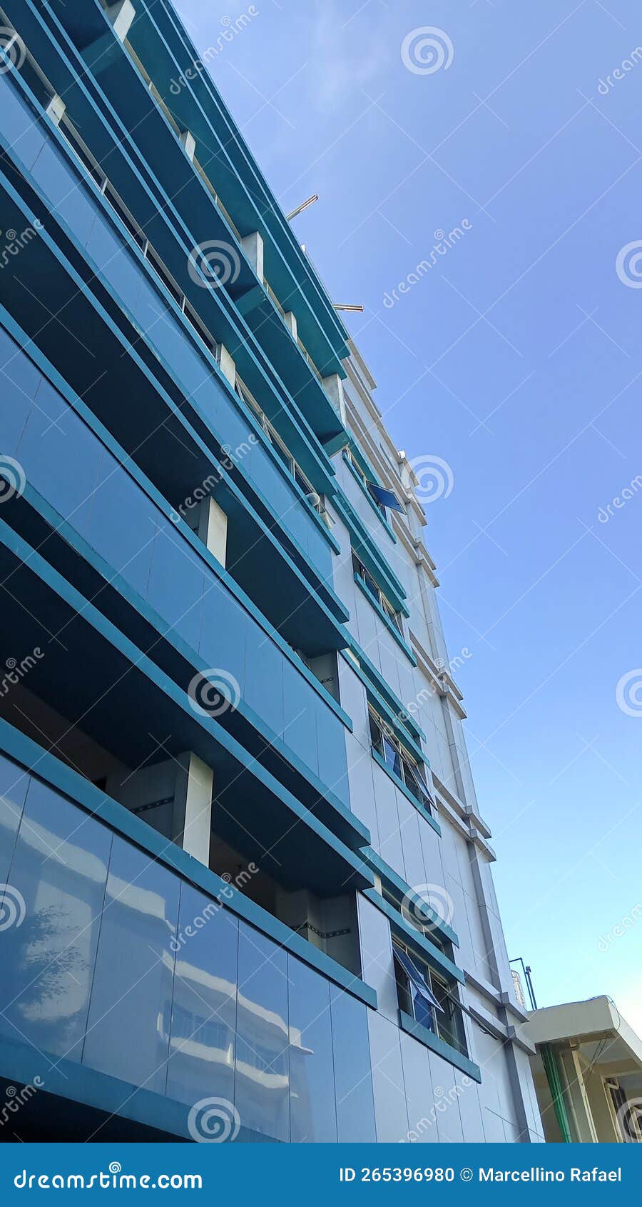 Vertical Hospital Building for Sure Stock Photo - Image of landmark ...