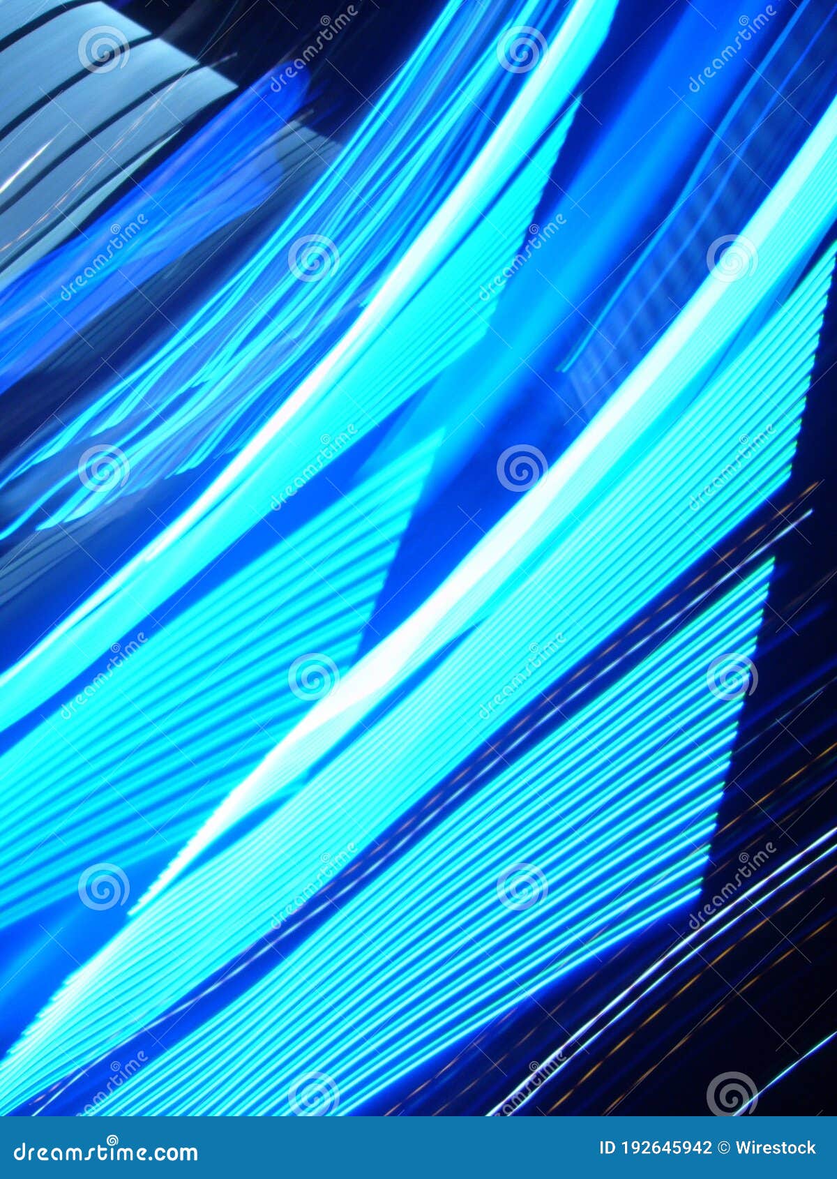 Vertical Illustration of Interleaving Ray Trace Rhythm - Perfect for a ...