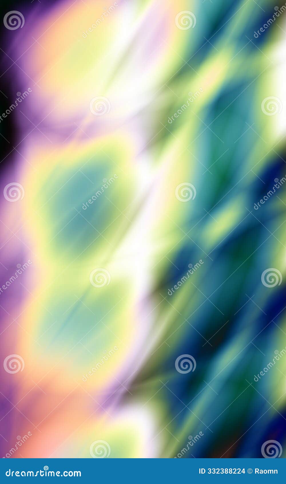 Vertical Illustration Phone Wallpaper Magic Art Design Stock ...