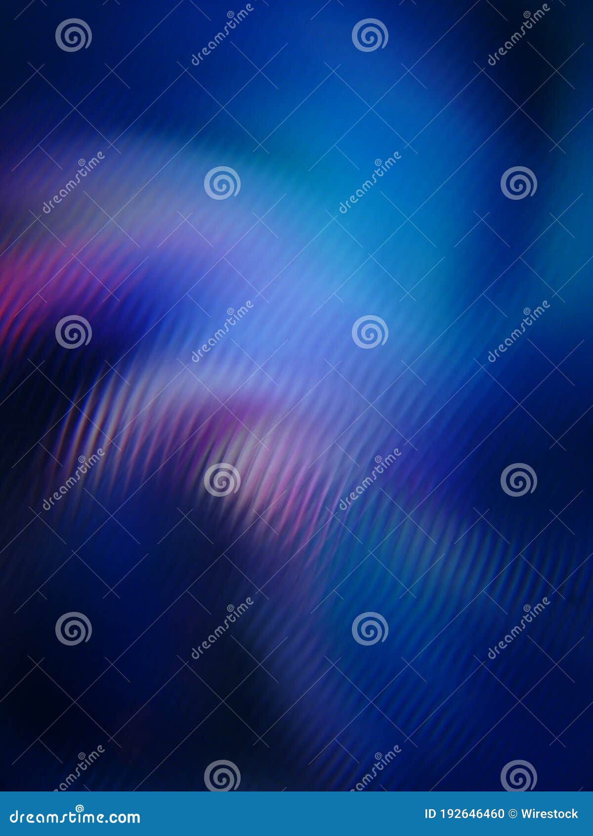 Vertical Illustration of Staggered Refracted Mottled Light Layers with ...