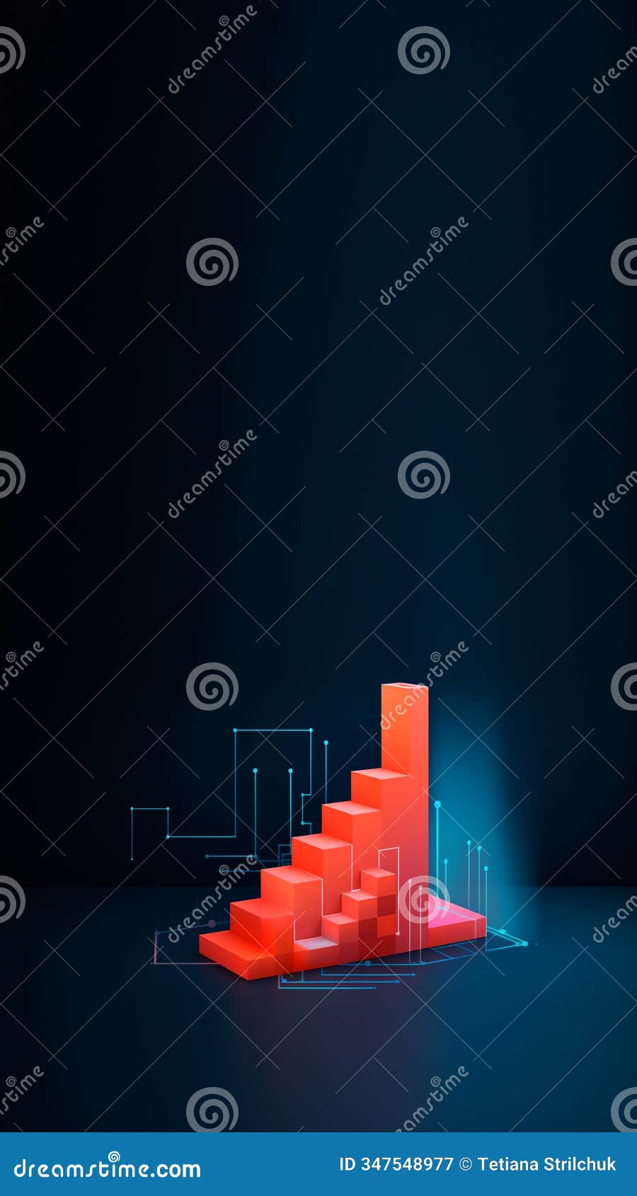 Vertical Infographic Design with a Red and Black Theme, Showcasing a ...