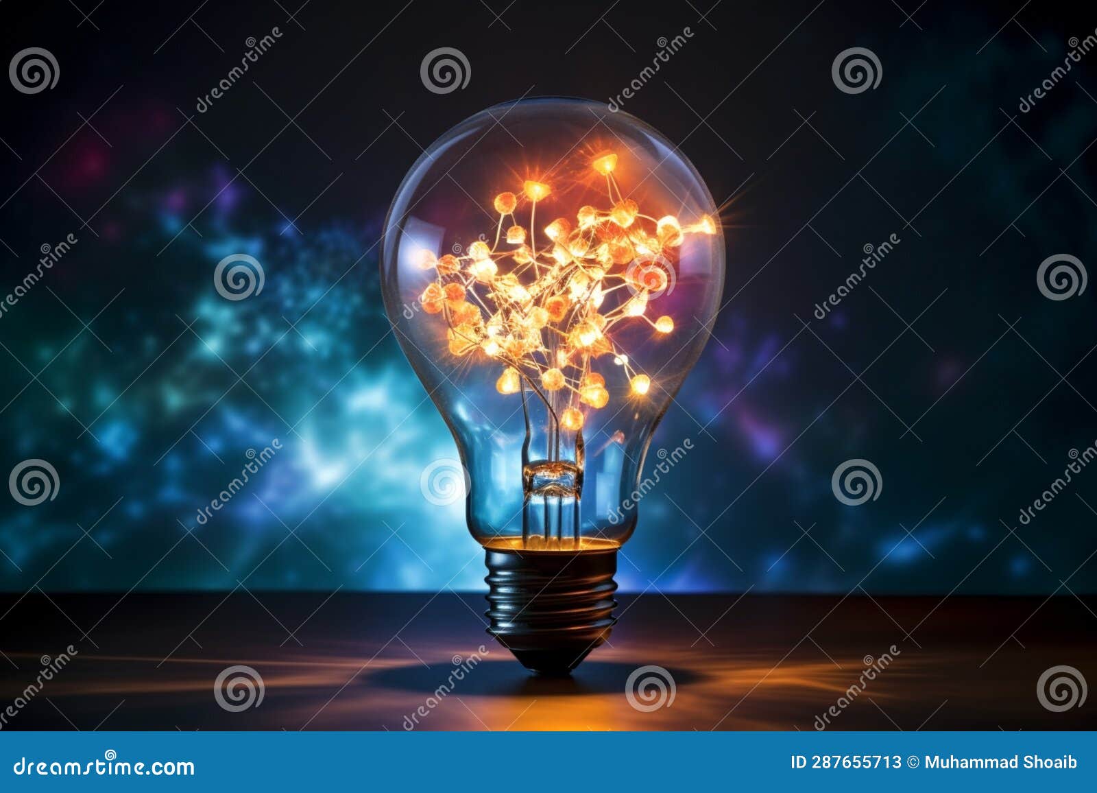 Vertical Innovation Creative Idea Symbolizes Concept of Idea and ...